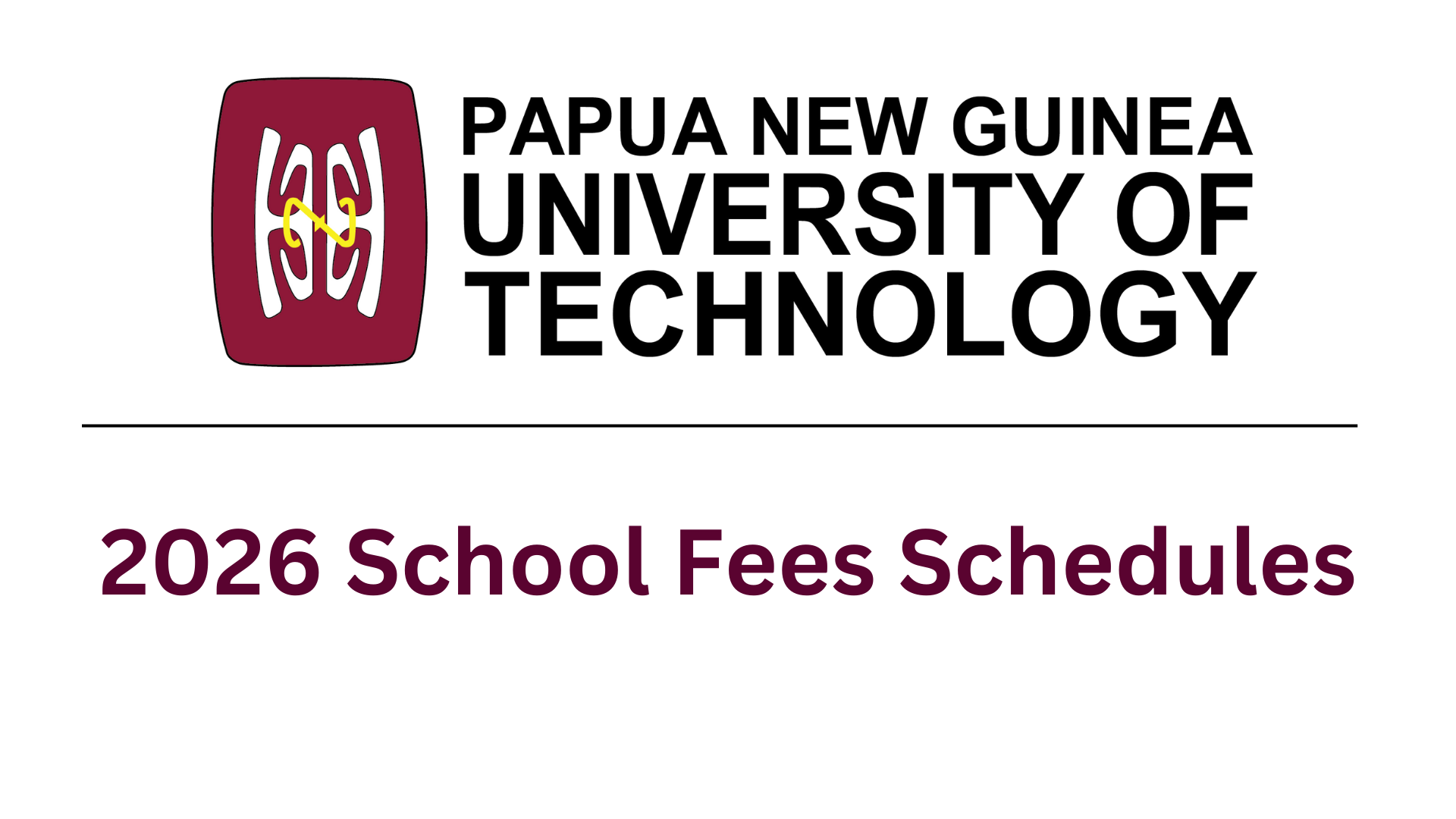 2026 School Fees Schedules